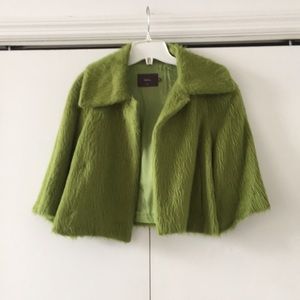Kulson | Jackets & Coats | Kulson Chartreuse Green Cape Coat | Poshmark